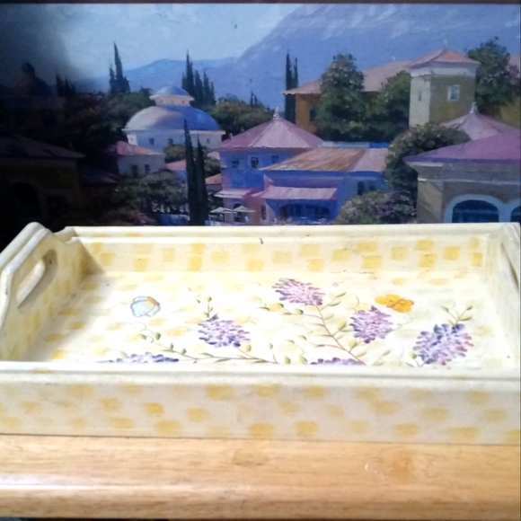 Pier 1 | Accents | Pier Rectangular Farmhouse Tray Set2 Handcrafted ...